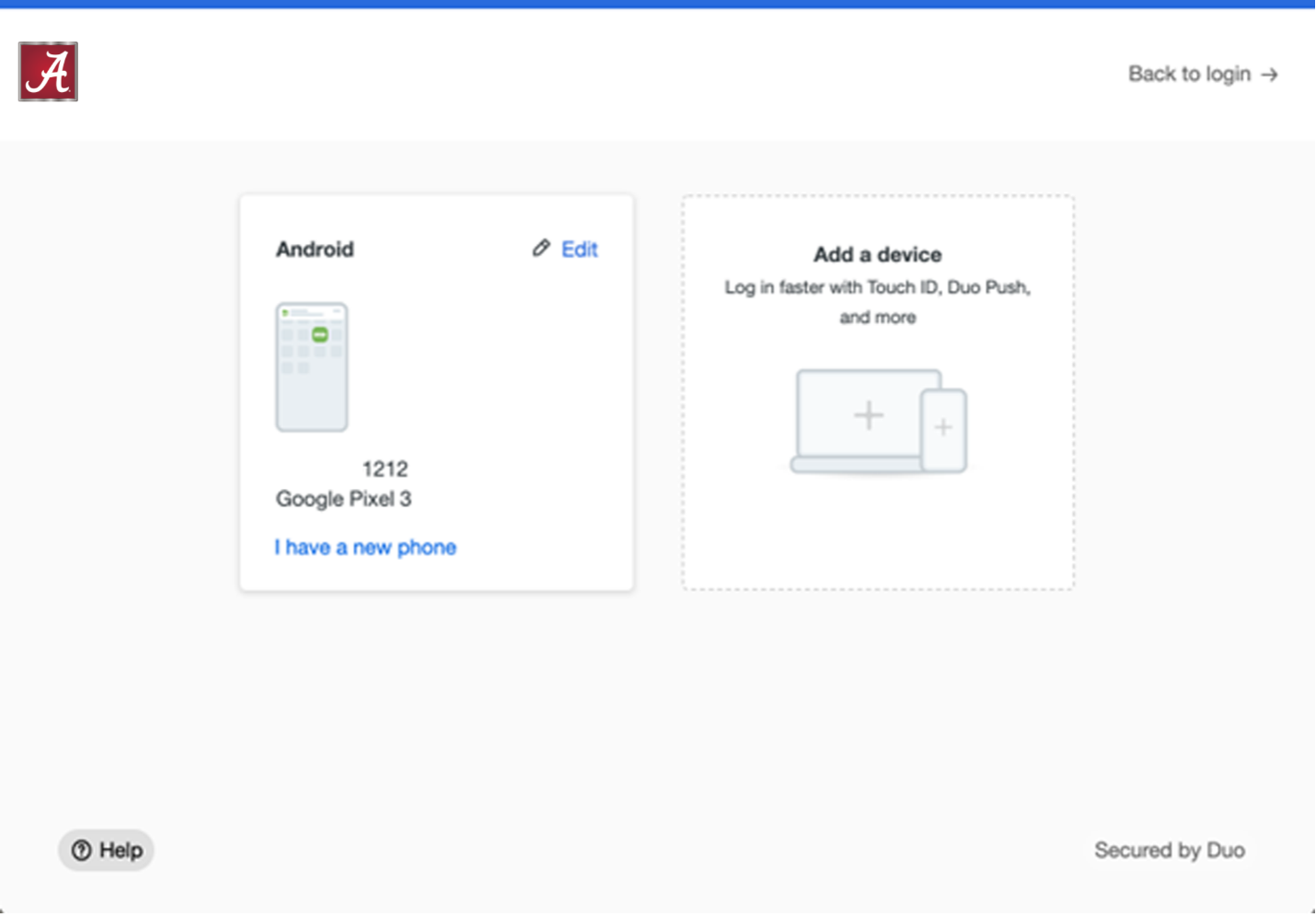 Duo – Adding a New Device | Office of Information Technology